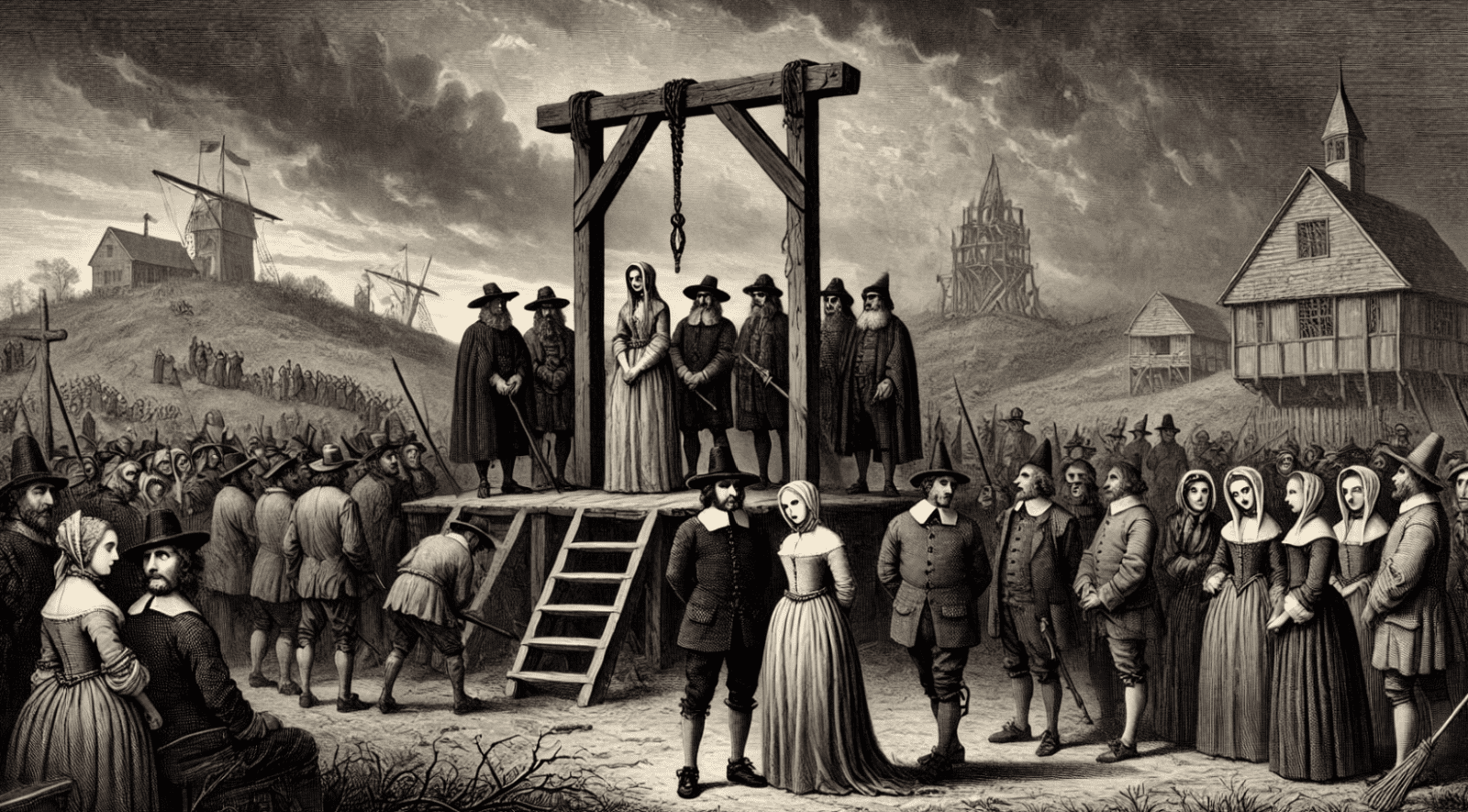 The History of the Salem Witch Trials of 1692 - Haunted Adventures